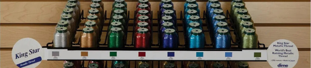 KingStar Metallic Thread – Plano Sewing Center