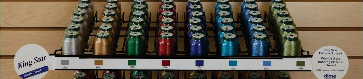 KingStar Metallic Thread – Plano Sewing Center