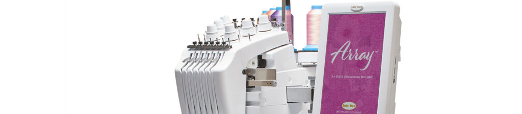 Baby Lock Array Multi-Need Embroidery Machine – Plano Sewing Center