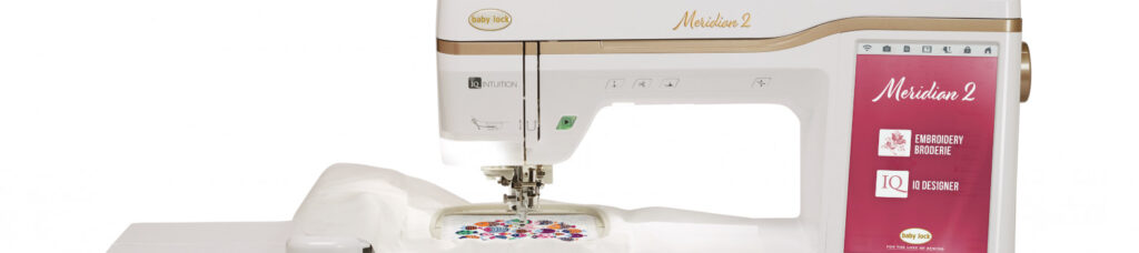Baby Lock Meridian 2 Embroidery Machine - Plano Sewing Center